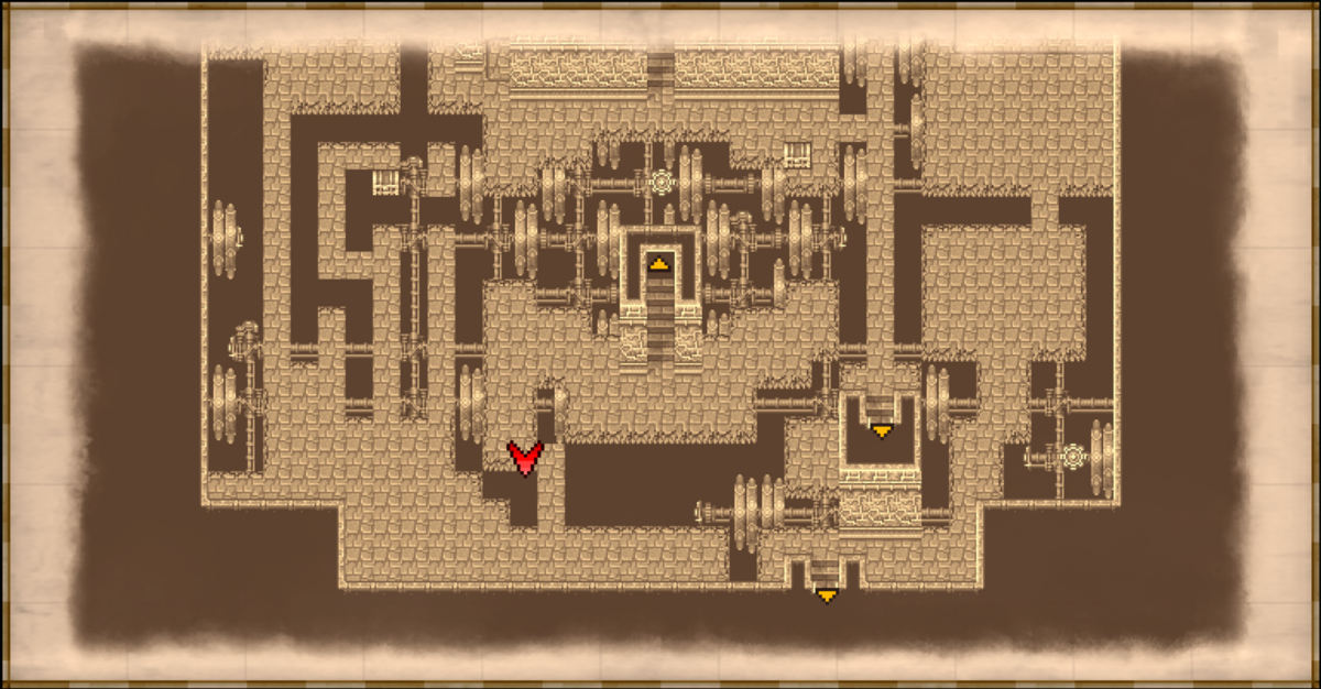 File:Maps RonkanRuins room4 south.png - Four Job Fiesta Wiki